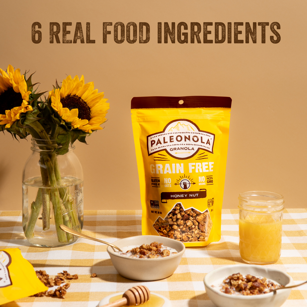 Honey Nut Grain Free Granola – Paleonola